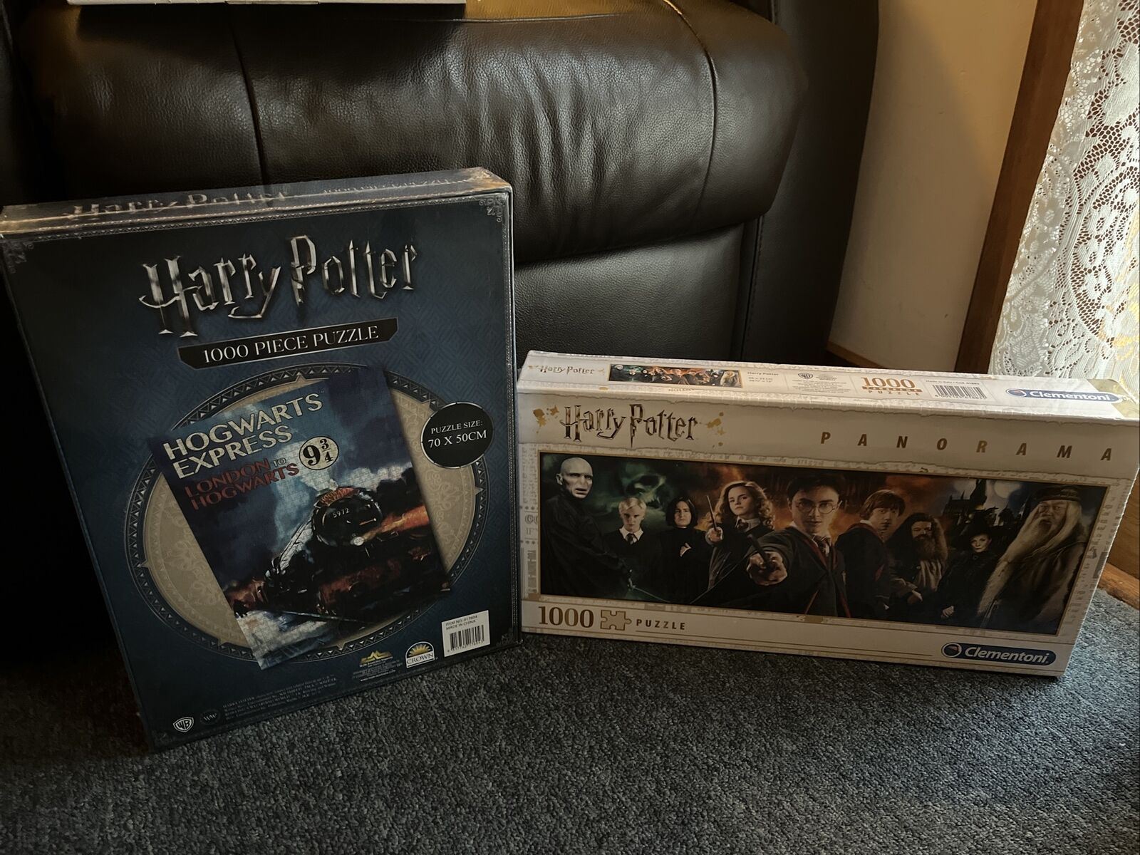 Harry Potter and the Half Blood Prince Panorama & Hogwarts 1000 pc Jig ...