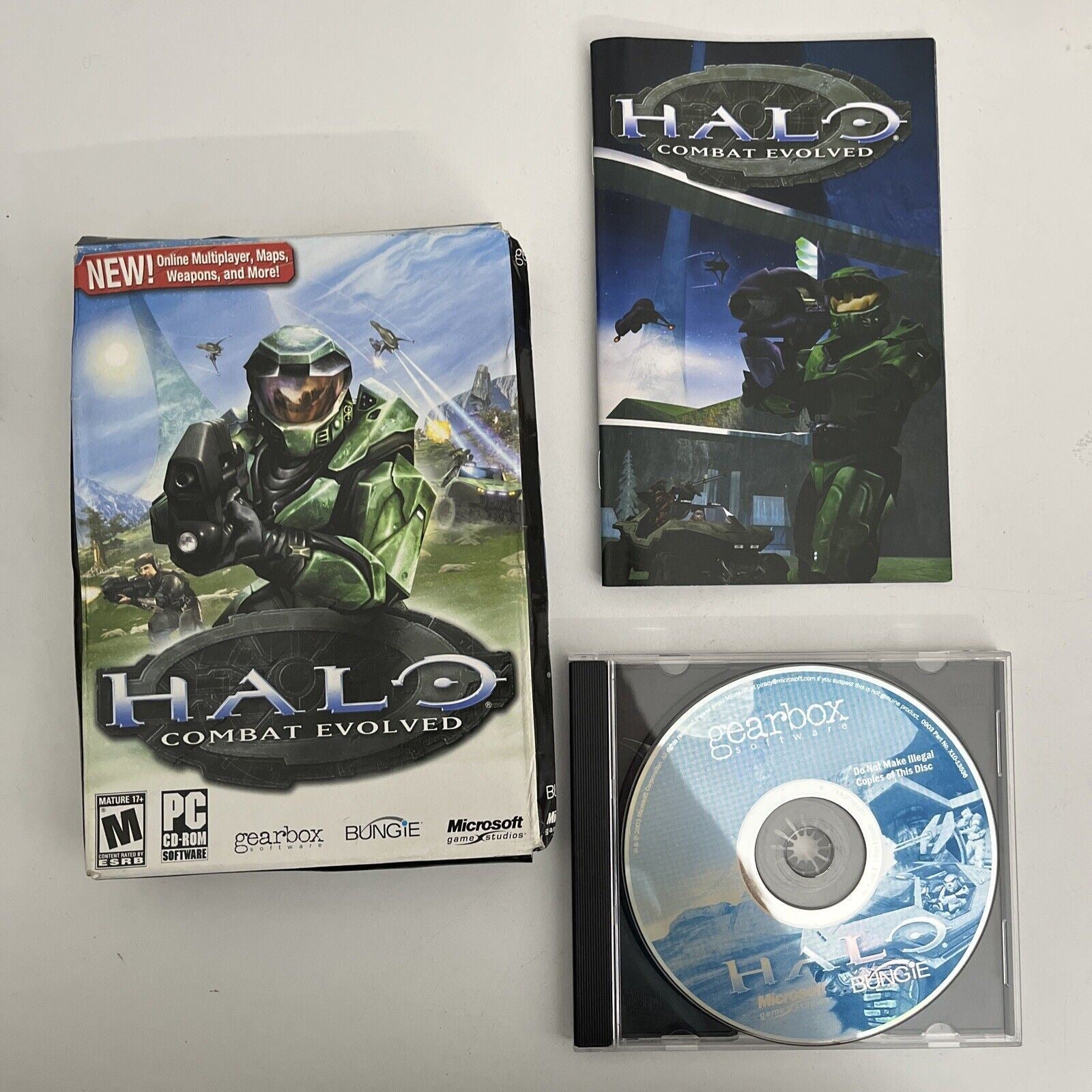 Halo Combat Evolved - PC Windows Game CD-ROM Boxed with Manual – Retro Unit