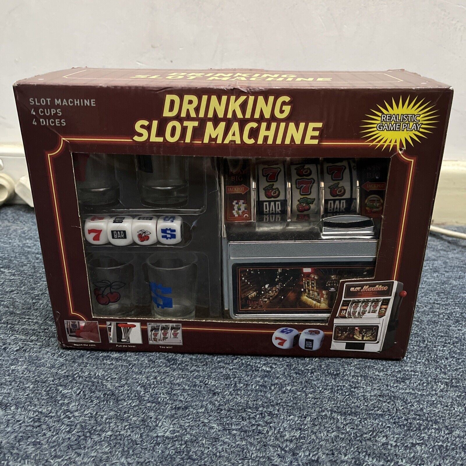 Drinking Slot Machine - Realistic Gameplay – Retro Unit