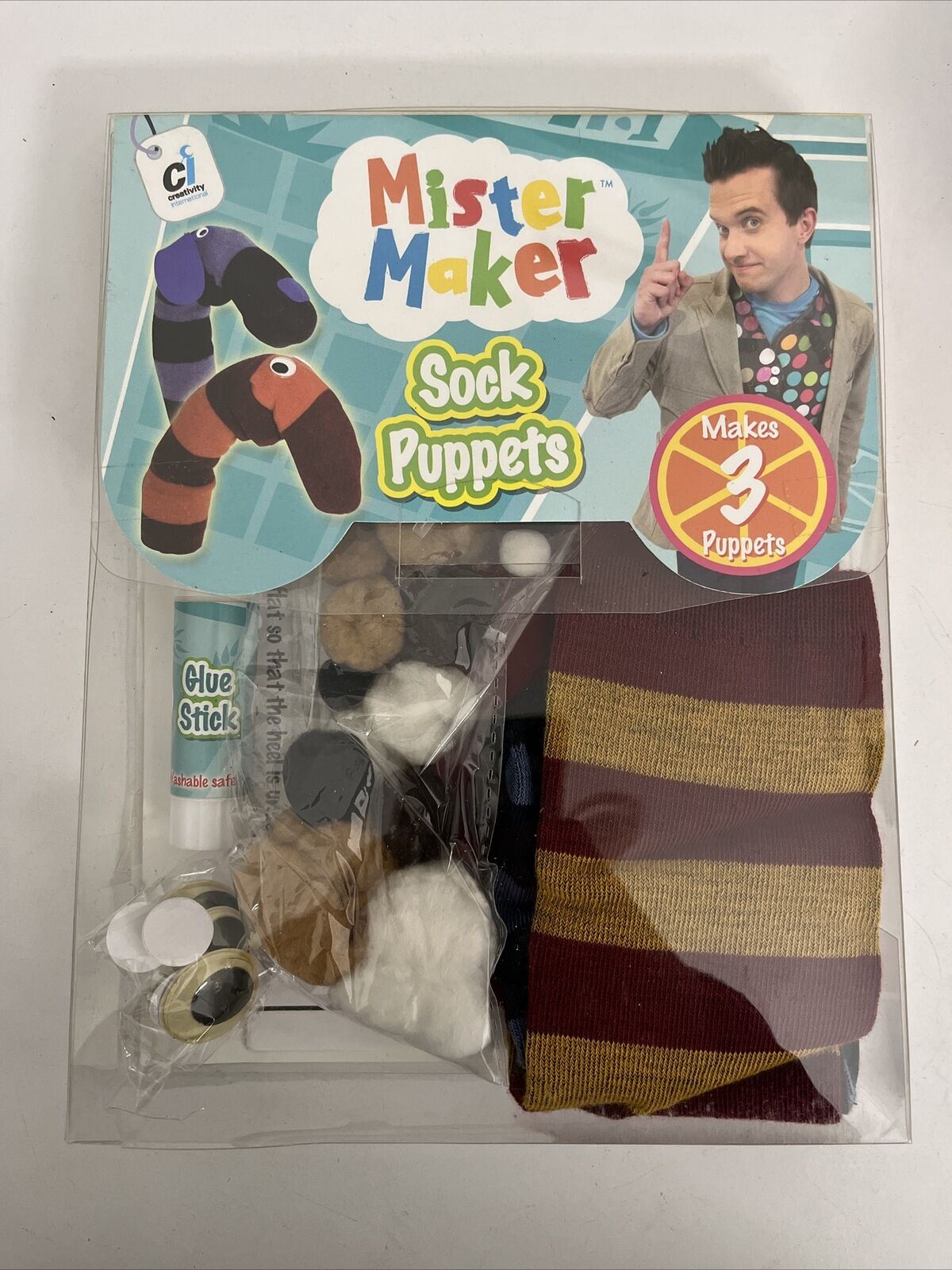 Official Mister Maker Sock Puppets – Retro Unit