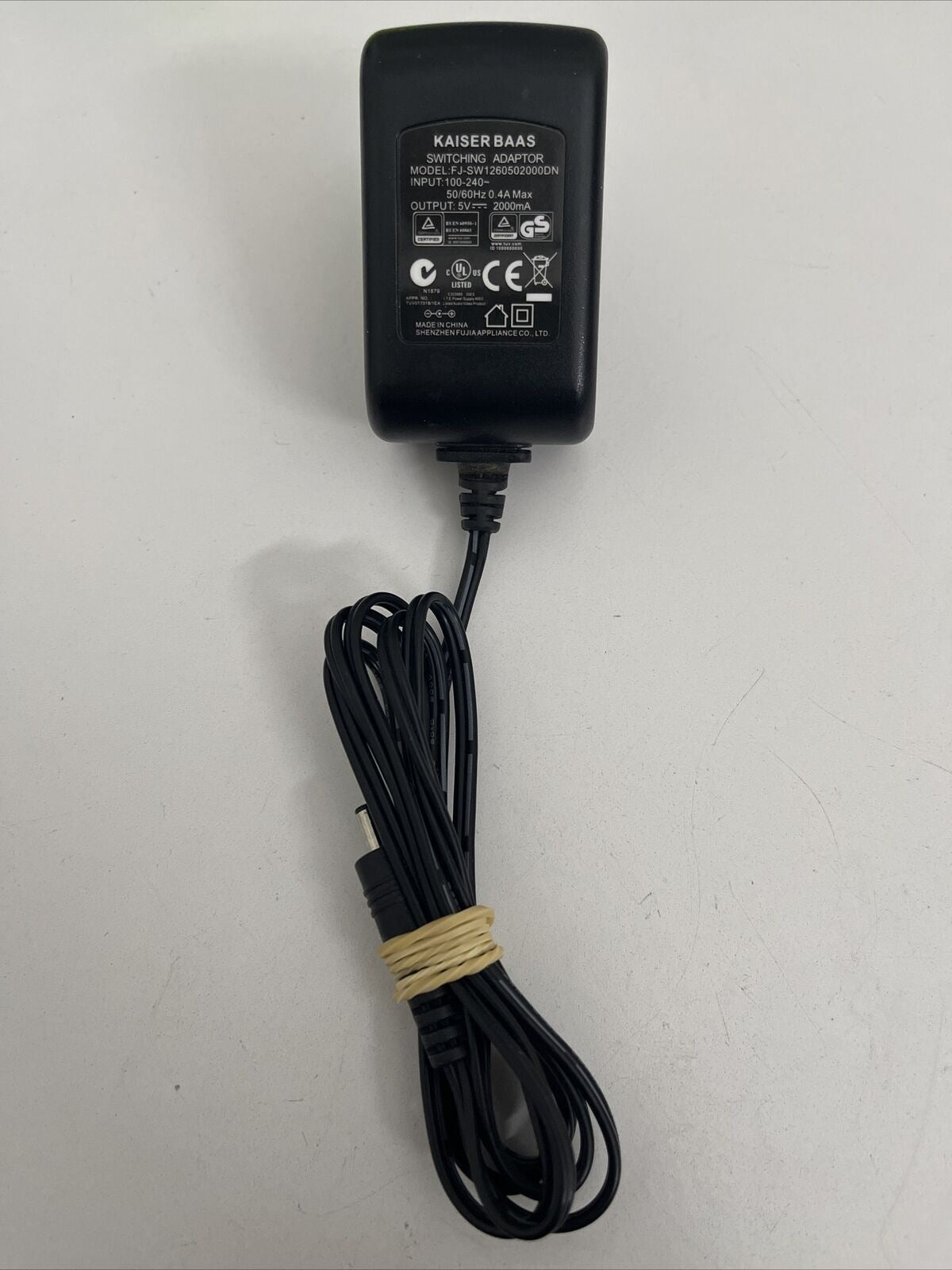Genuine Kaiser Baas Switching Adapter FJ-SW1260502000DN 5V 2000mA Powe ...