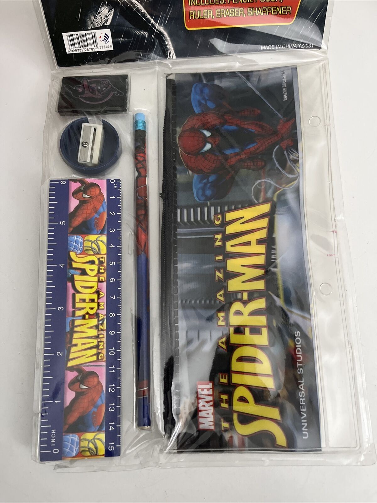 The Amazing Spiderman Stationary 5 piece Value Pack NEW – Retro Unit
