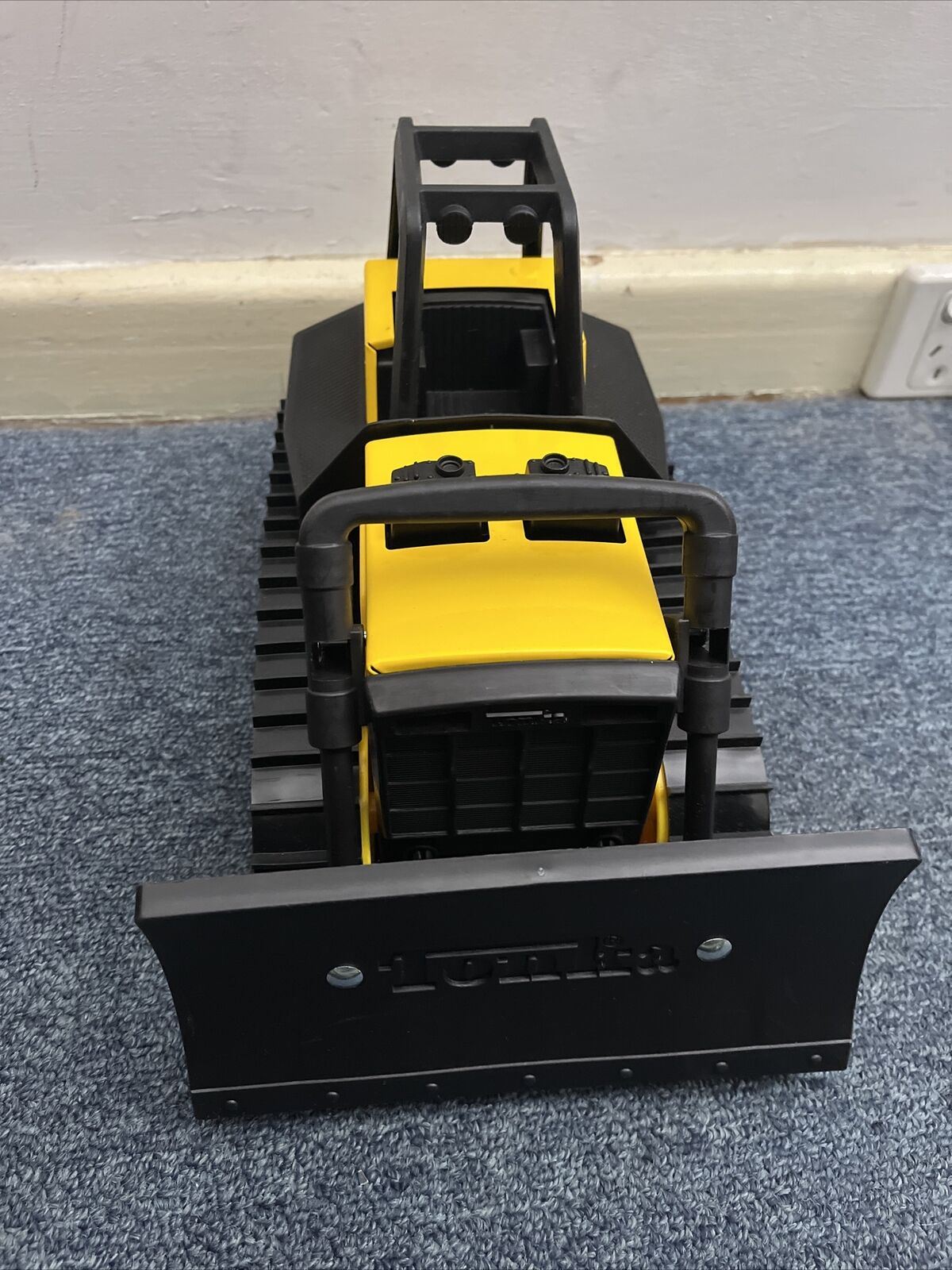 Tonka Tough Steel Yellow Bulldozer, Steel Classics, 952, 3+ Years M-74 ...