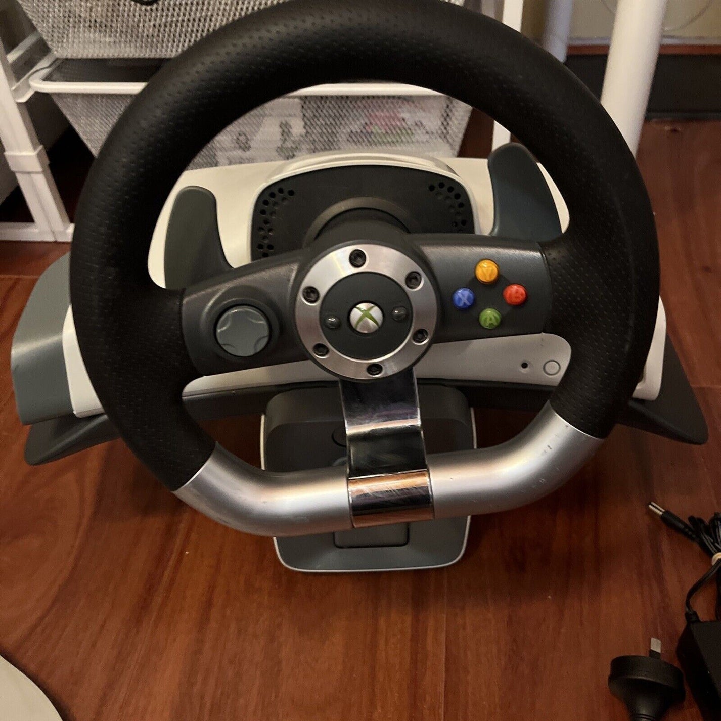 Official Microsoft Xbox 360 Wireless Racing Wheel with Desk Mount ...