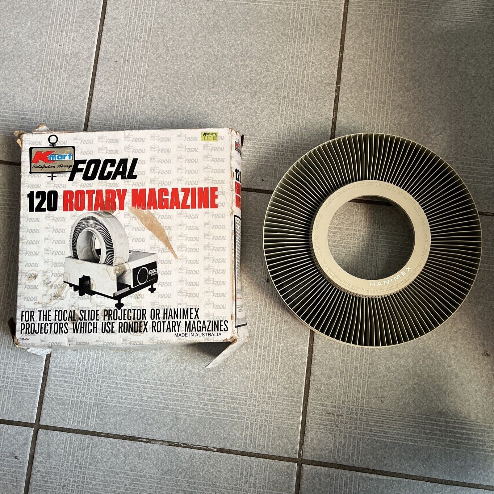 Hanimex 120 Rotary 35mm Slide Magazine – Retro Unit