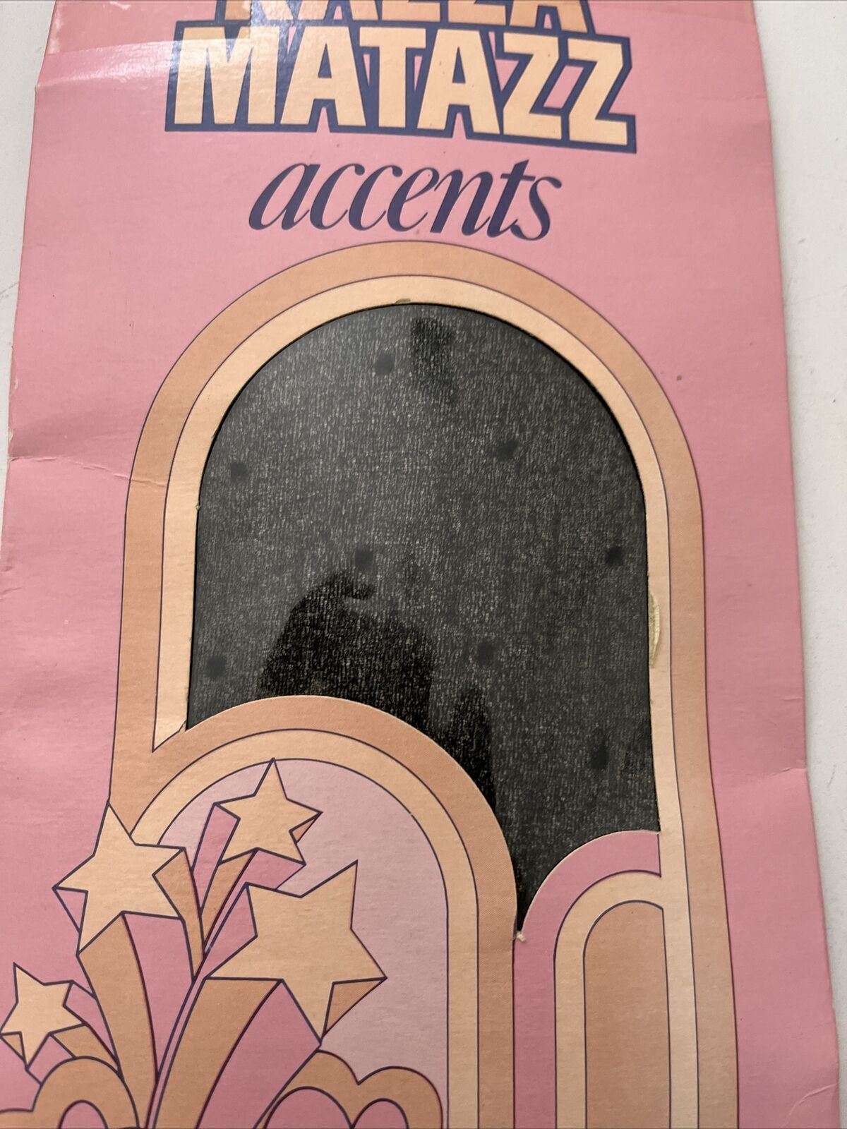 Vintage Razza Matazz Accents Pantyhose Spots Black Mids NEW – Retro Unit