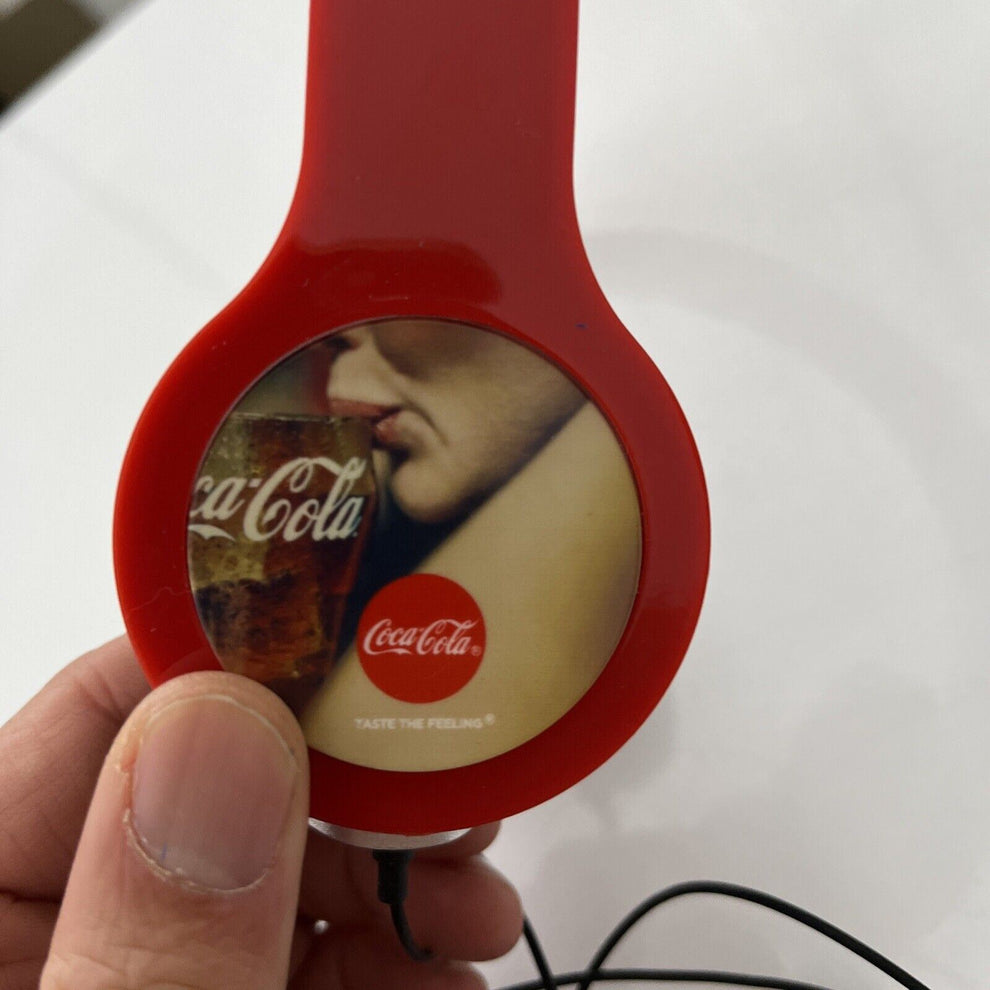 Genuine Coca-Cola Headphones 3.5mm Jack – Retro Unit