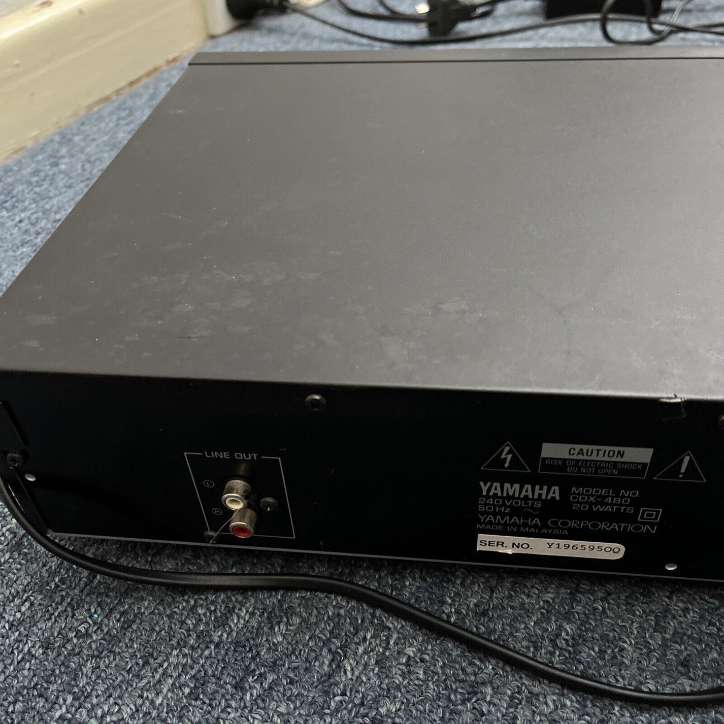 Yamaha CDX-480 Natural Sound CD Player – Retro Unit