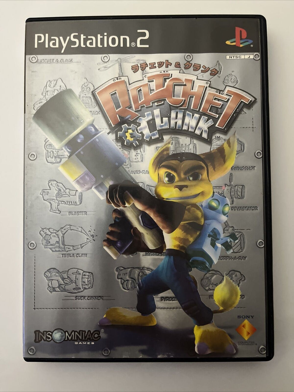 Ratchet & Clank - Sony PlayStation 2 PS2 NTSC-J JAPAN 2002 Game – Retro ...
