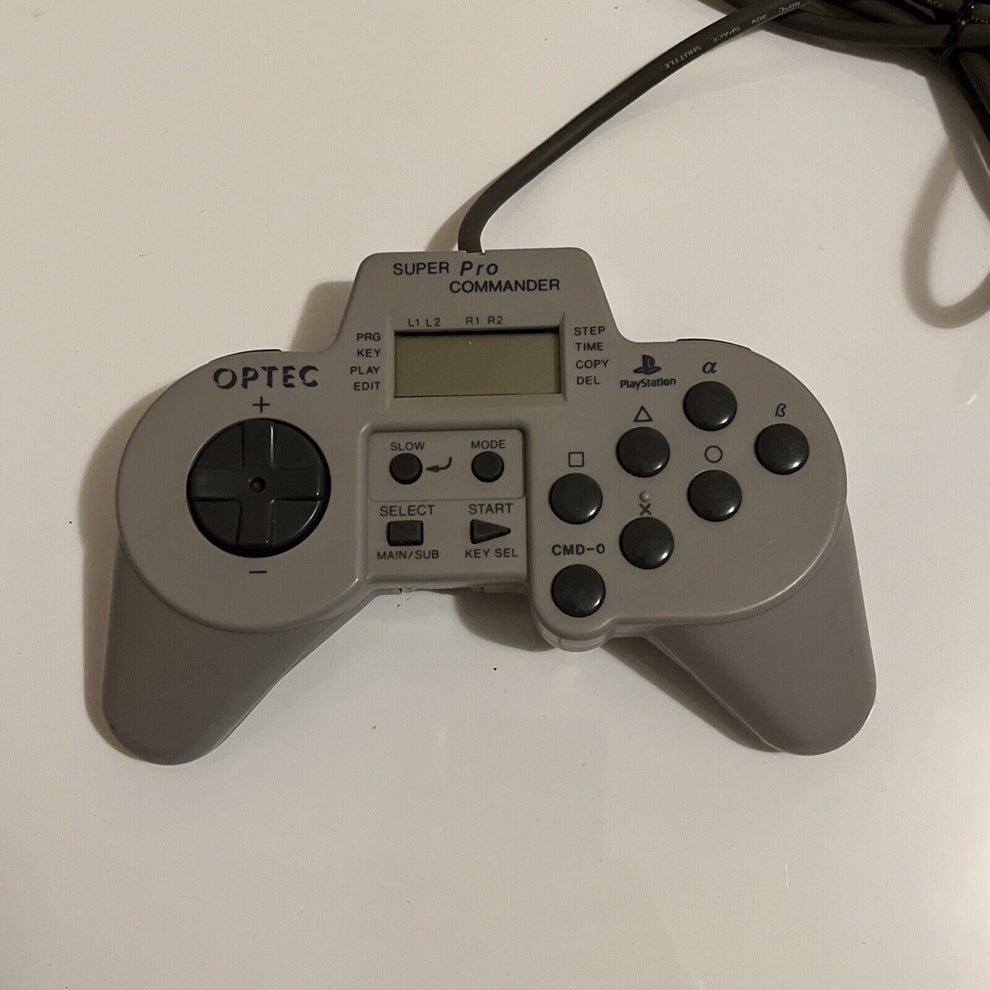OPTEC Super Pro Commander PlayStation - Programmable PS1 PS2 Controlle ...