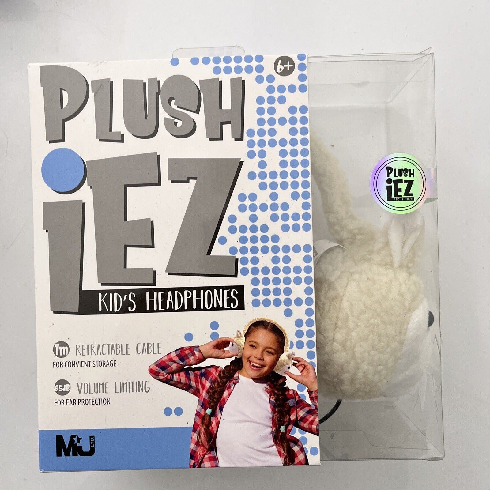 Plush iEZ Kids Headphones 3.5mm Headphones NEW – Retro Unit
