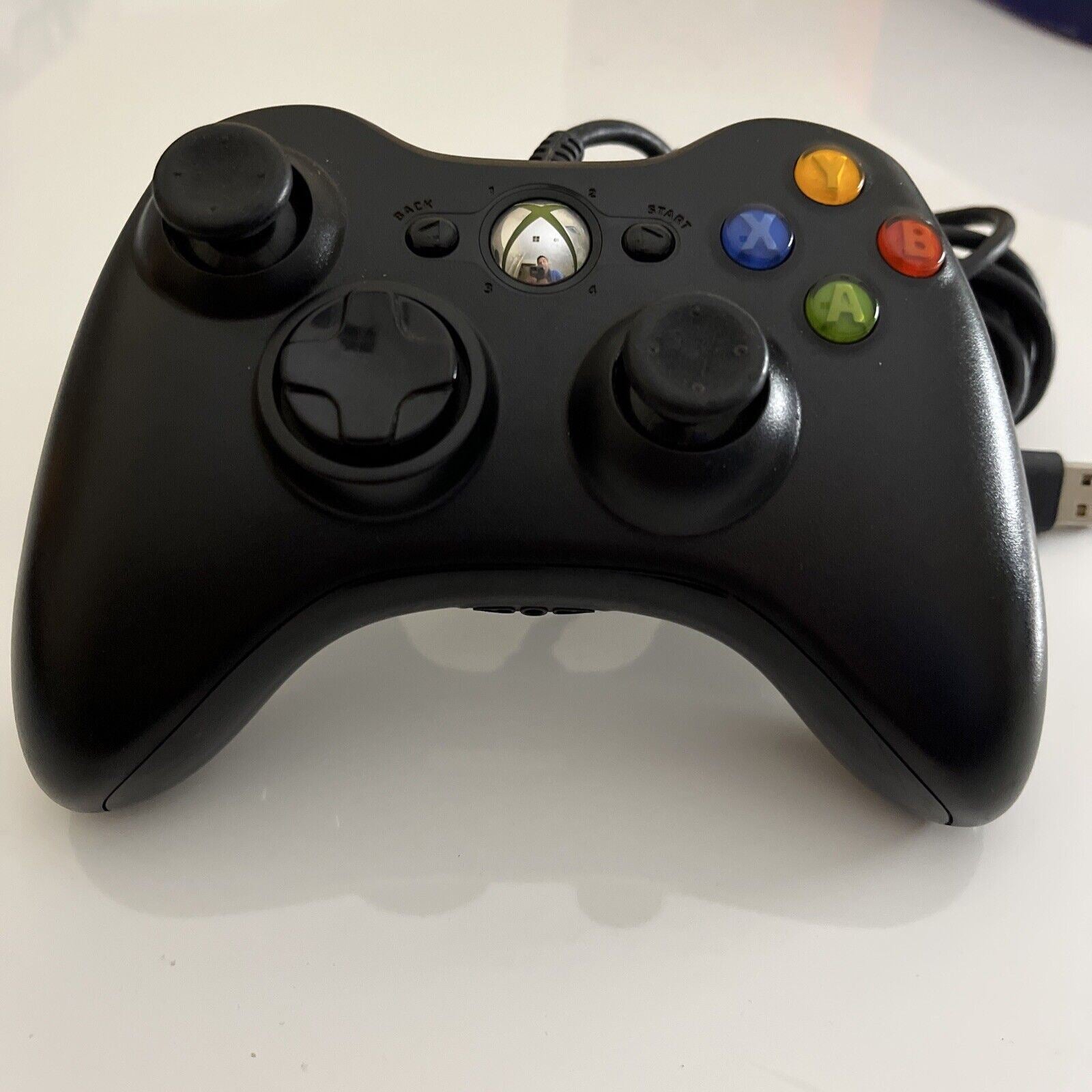 Genuine Official Microsoft Xbox 360 Controller USB Wired – Retro Unit