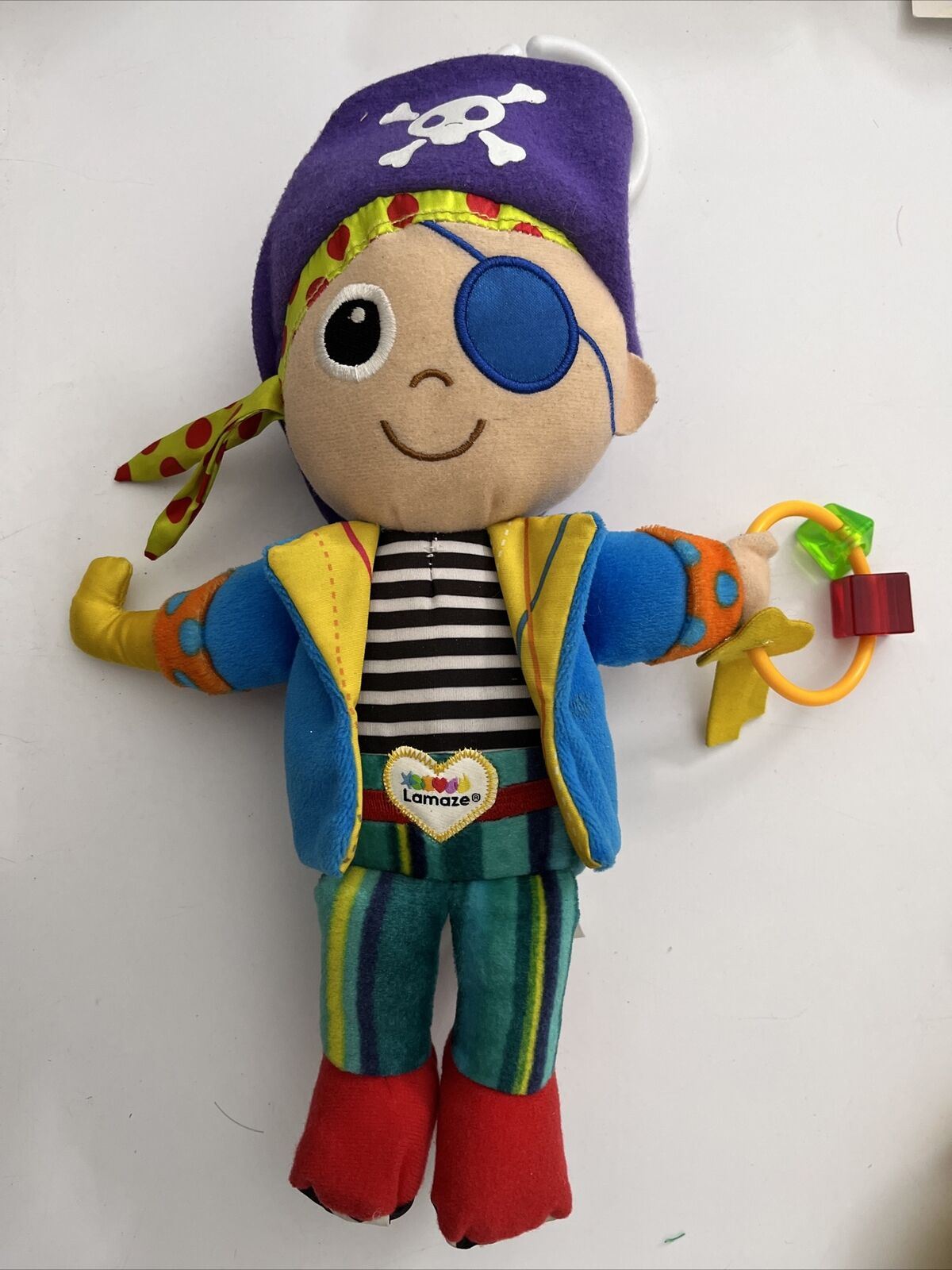 Lamaze Yo Ho Horace Play & Grow 30cm Plush Soft Toy – Retro Unit