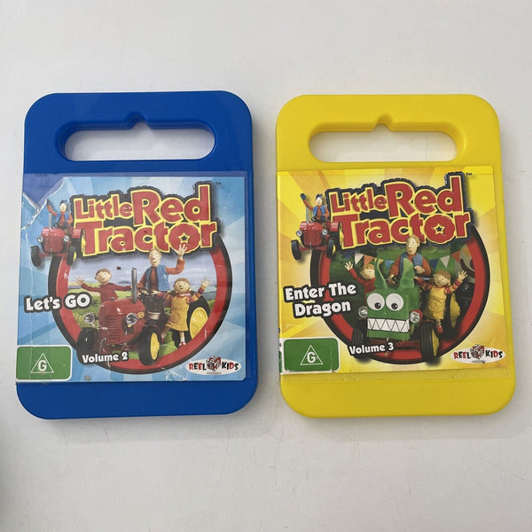 2x Little Red Tractor - Let's Go & Enter the Dragon (DVD) Region 4 ...