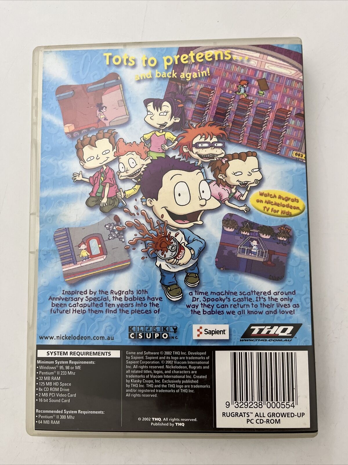 Rugrats - All Growed-Up PC CDROM Windows Game – Retro Unit