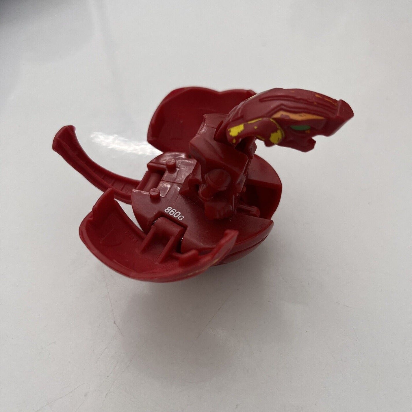 Bakugan Battle Brawlers McDonald's Red Helix Dragonoid – Retro Unit