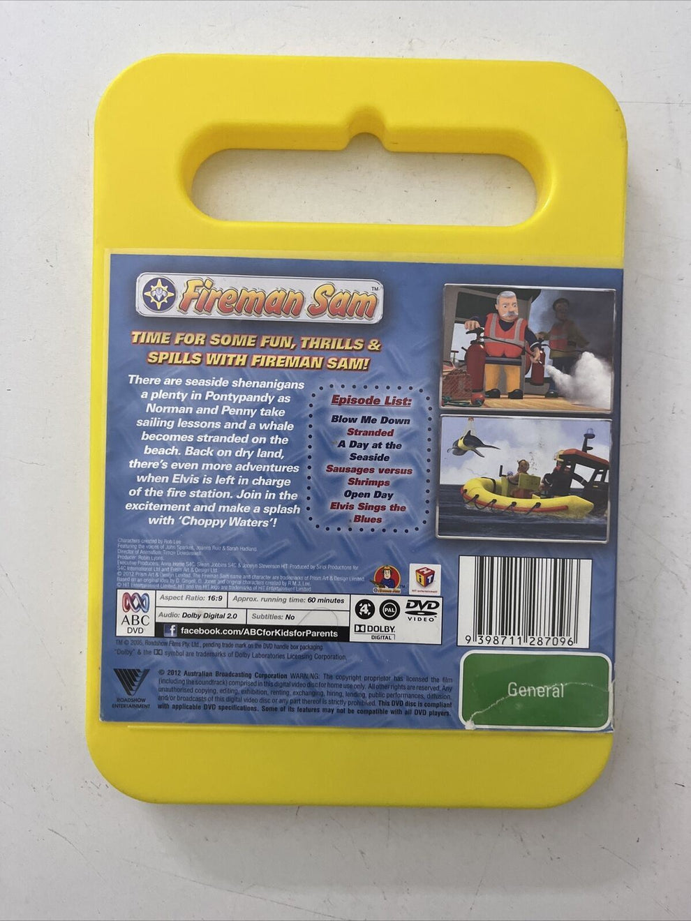 Fireman Sam - Fun Run / Choppy Waters DVD Region 4 – Retro Unit