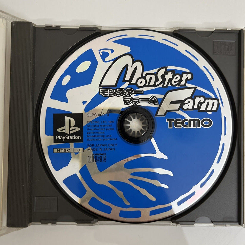 Monster Farm 1 & 2 - Sony PlayStation PS1 NTSC-J JAPAN Monster Breedin ...
