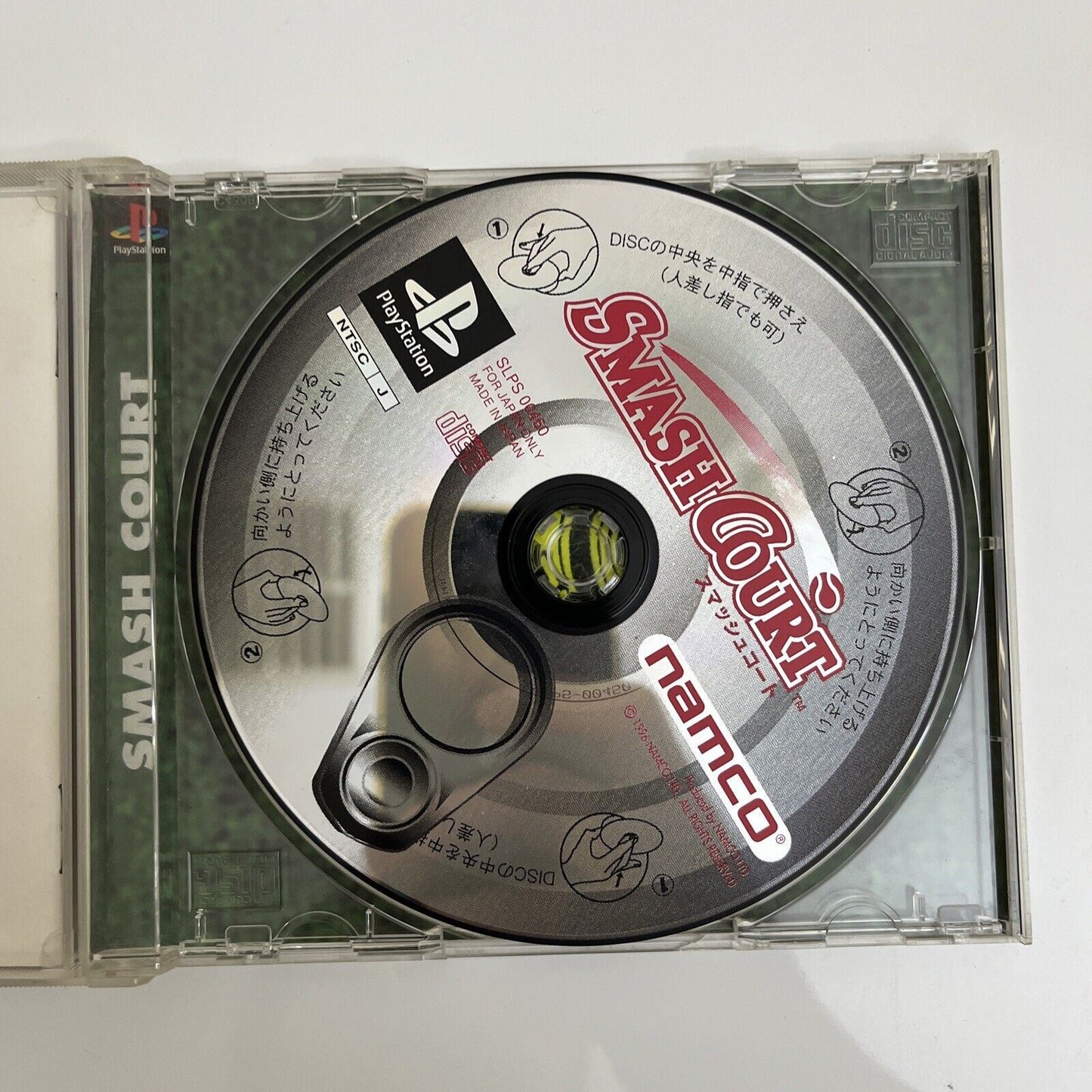 Smash Court Tennis - Sony PlayStation PS1 NTSC-J JAPAN NAMCO Game ...