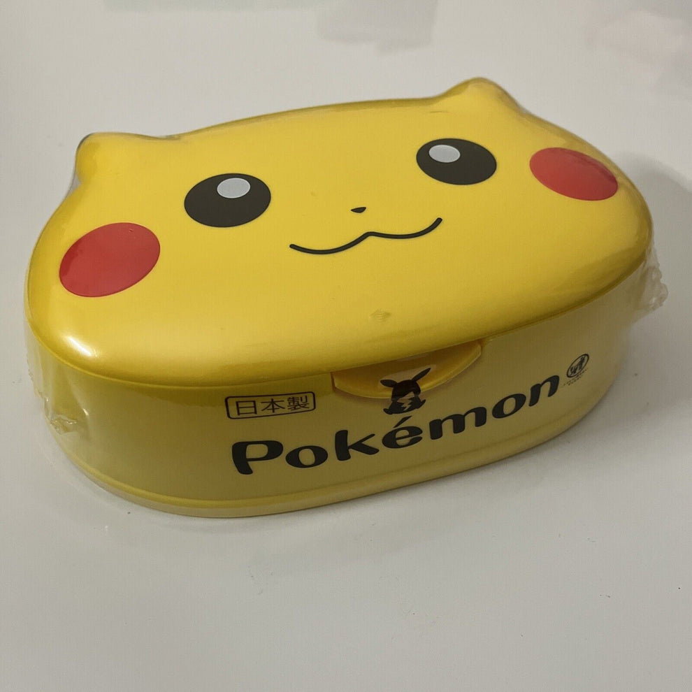*New Sealed* Genuine Pokemon Pikachu Tissue Box Cover – Retro Unit