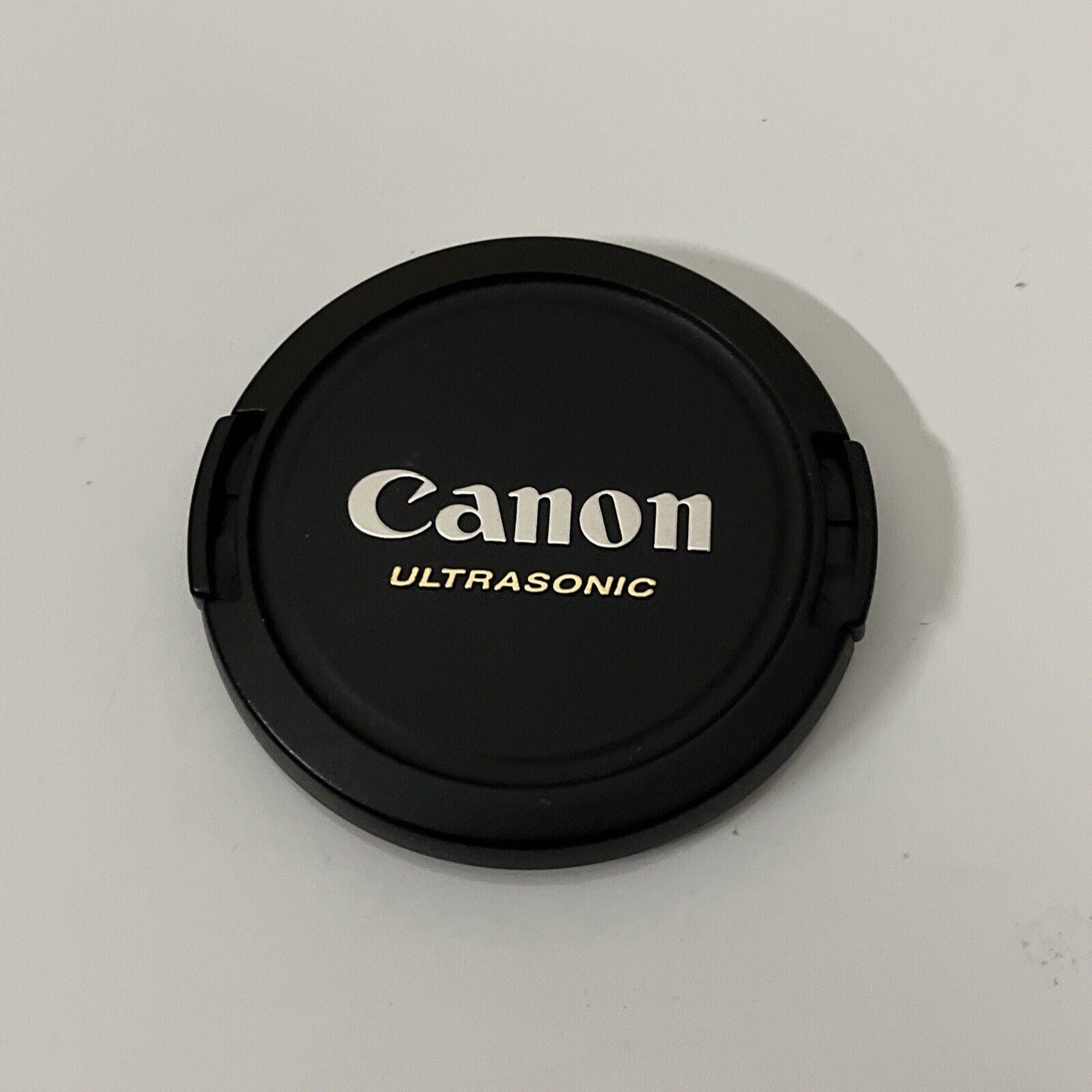 Genuine Canon Ultrasonic E-58mm Front Lens Cap. 58mm – Retro Unit