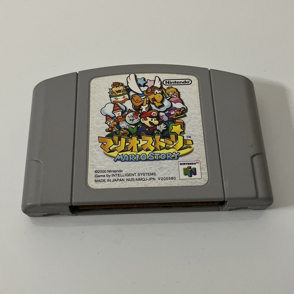 Mario Story Paper Mario - Nintendo 64 NTSC-J JAPAN N64 Game – Retro Unit
