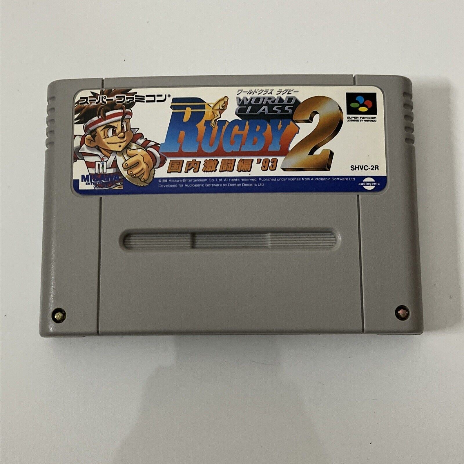 World Class Rugby 2 - Nintendo Super Famicom SNES NTSC-J JAPAN 1993 Ga ...