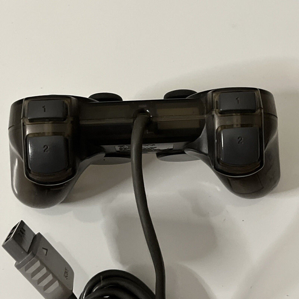 Official Sony Playstation PS2 Dualshock Analog Controller Charcoal Tra ...