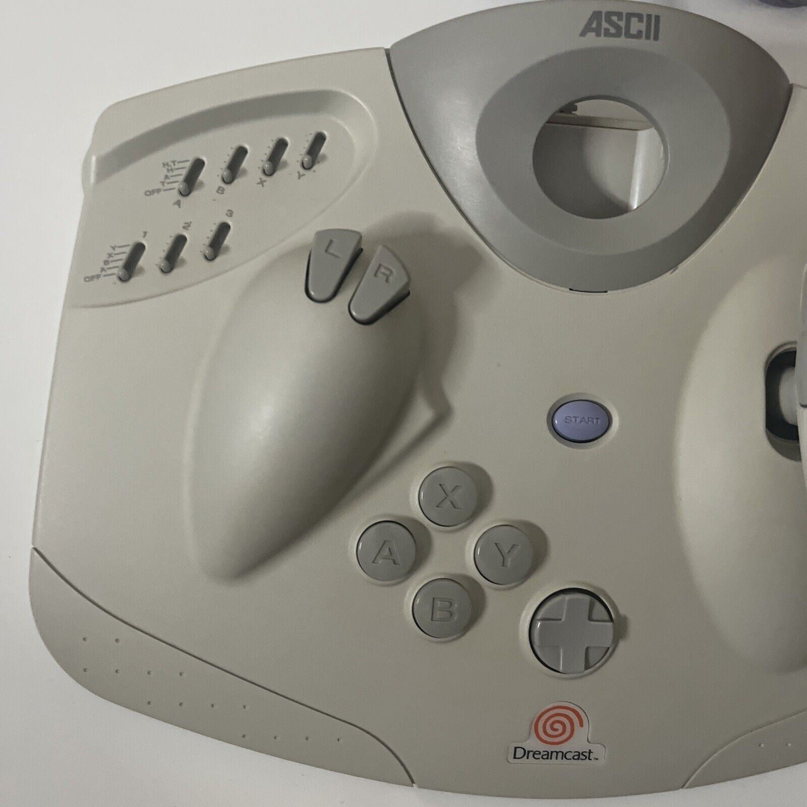 Official Sega Dreamcast ASCII Mission Stick ASC-1305MS Flight Simulato ...