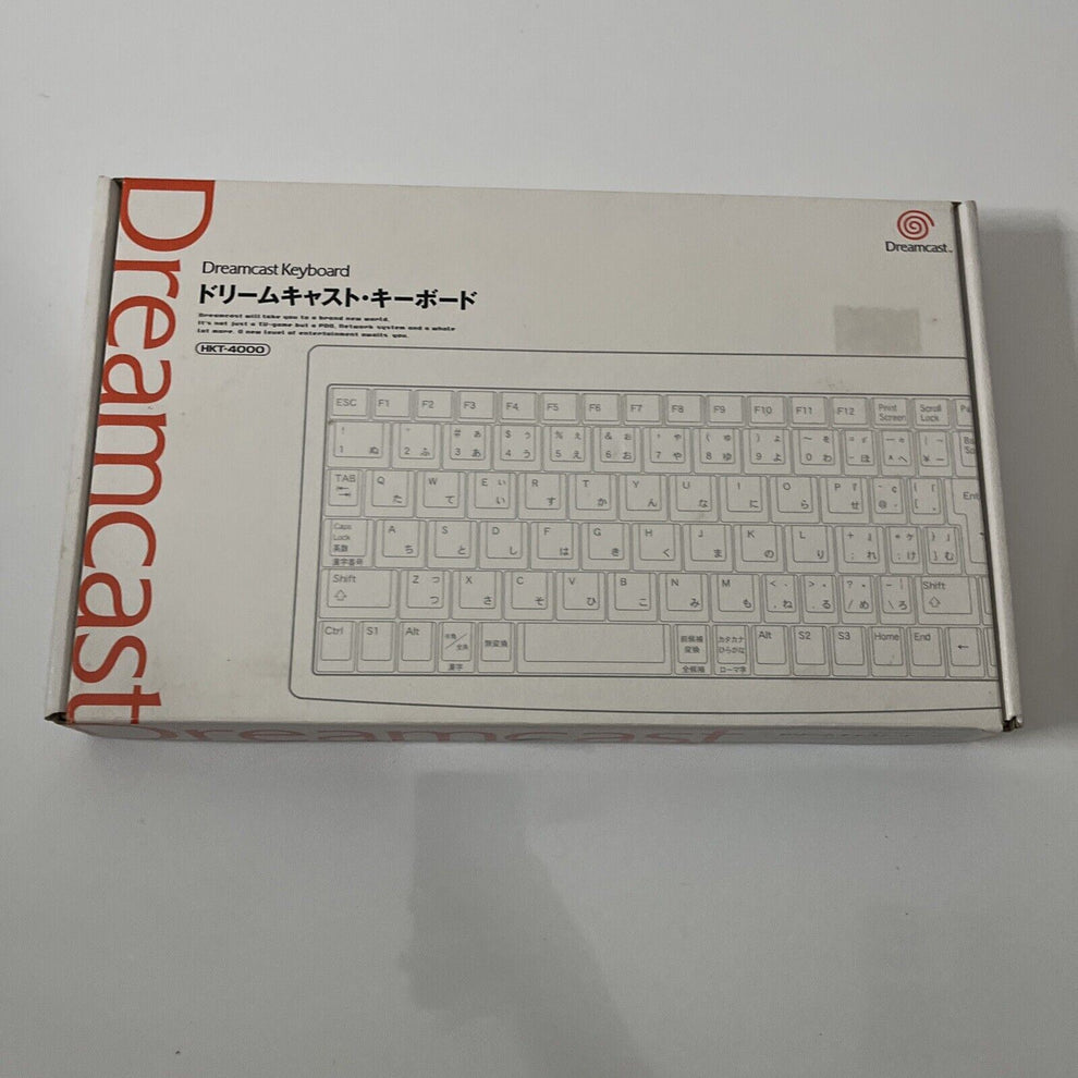Official Sega Dreamcast Keyboard HKT-4000 NEW – Retro Unit