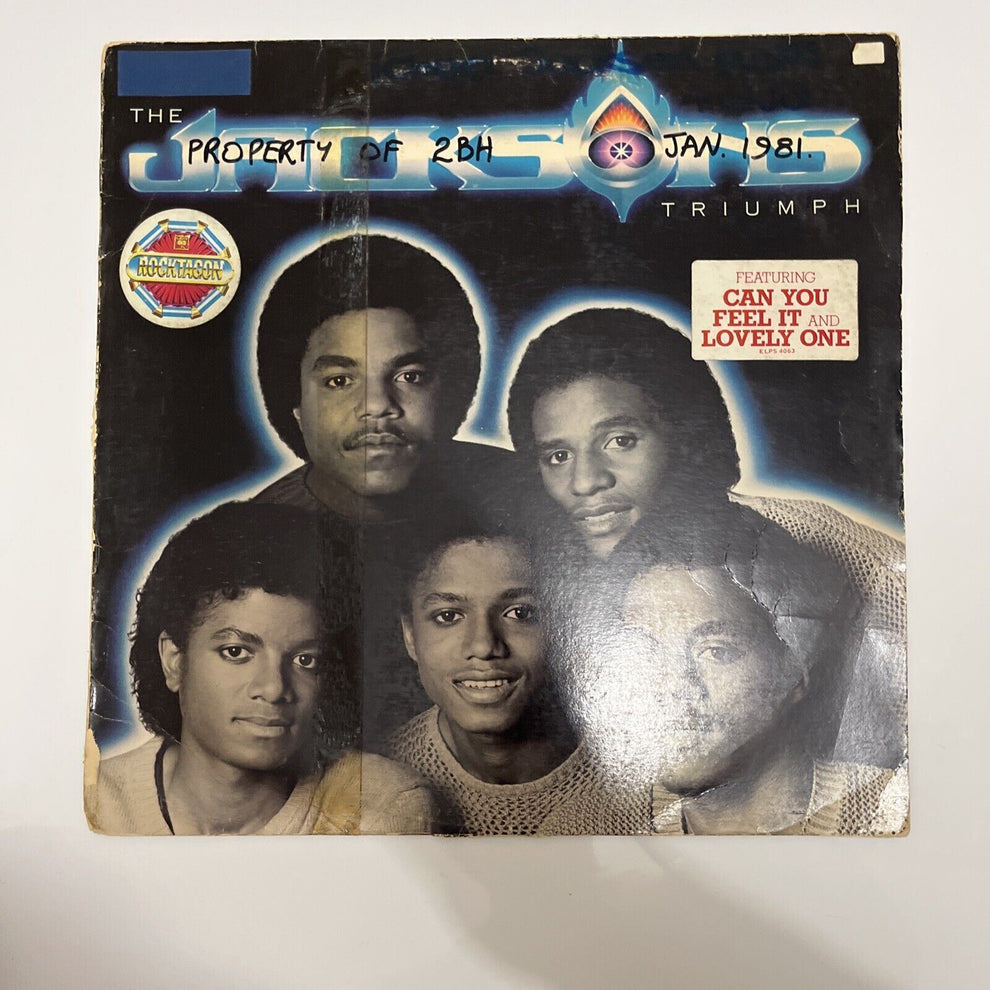 The Jacksons – Triumph 1980 Vinyl Record LP – Retro Unit
