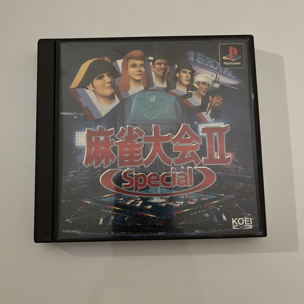 Mahjong Taikai II Special - Sony PlayStation PS1 NTSC-J JAPAN Game ...