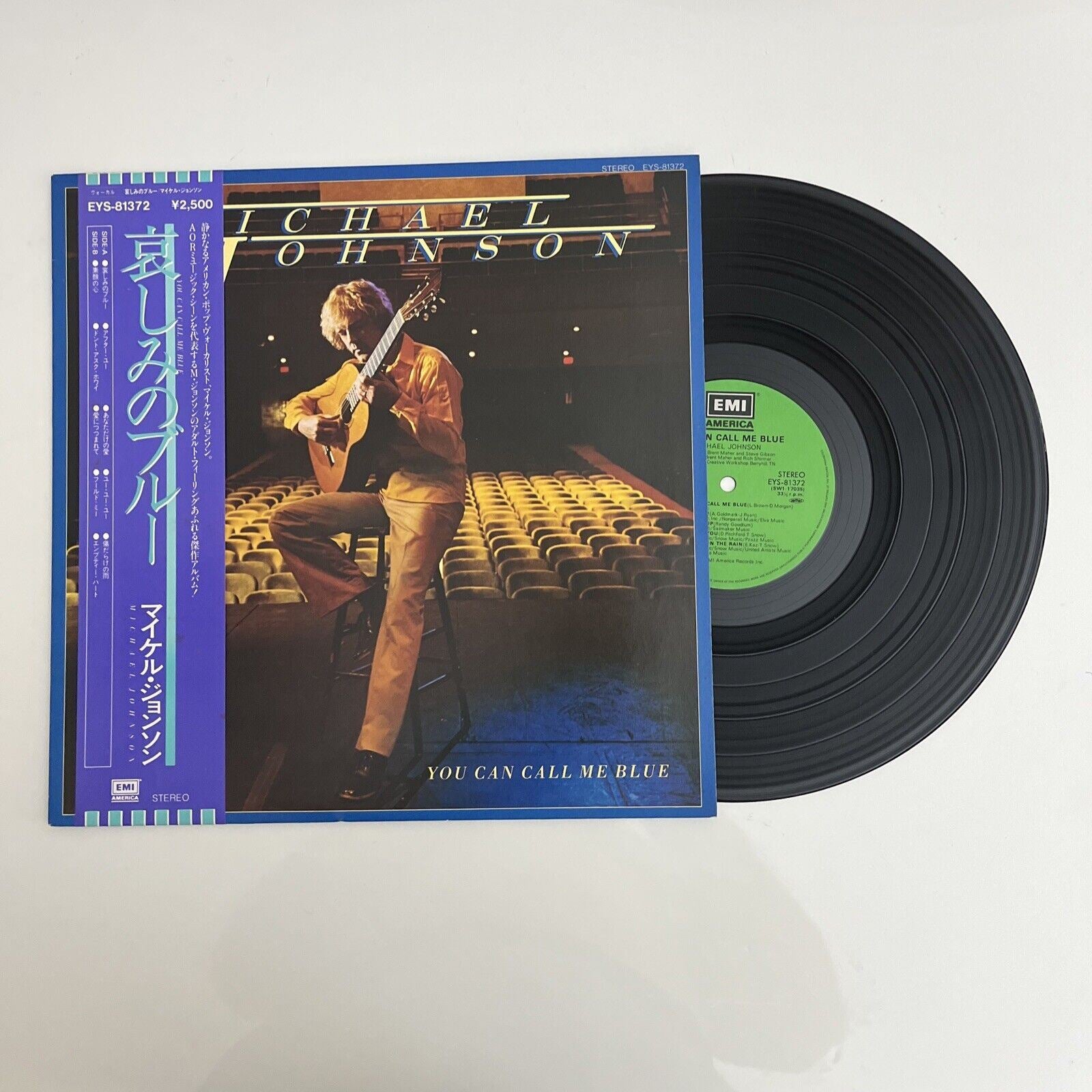 Michael Johnson - You Can Call Me Blue LP 1980 Vinyl Record EYS-81372 ...