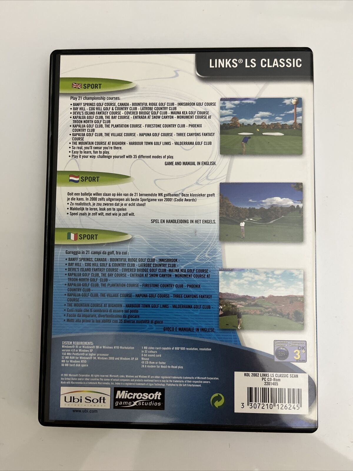 Links LS Classic Golf - PC Windows Game Complete – Retro Unit