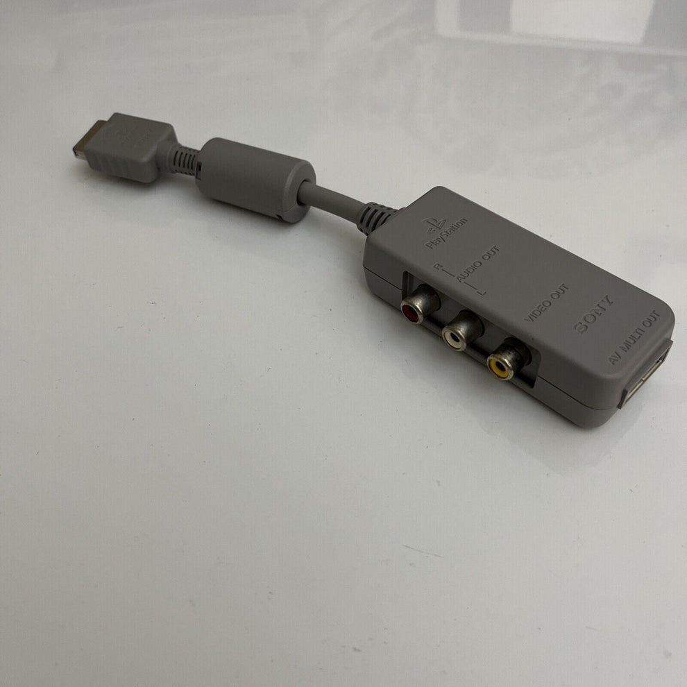 Genuine Official Sony Playstation PS1 PS2 RCA AV Adapter SCPH-1160 ...