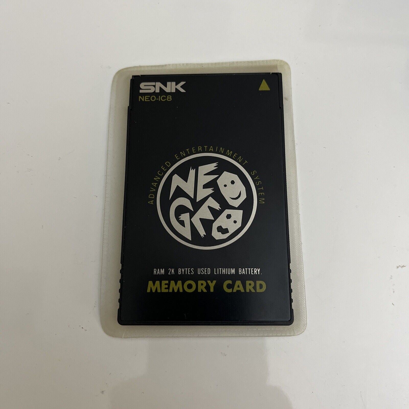 Official SNK Neo Geo Memory Card NEO-IC8 for NEO GEO AES – Retro Unit