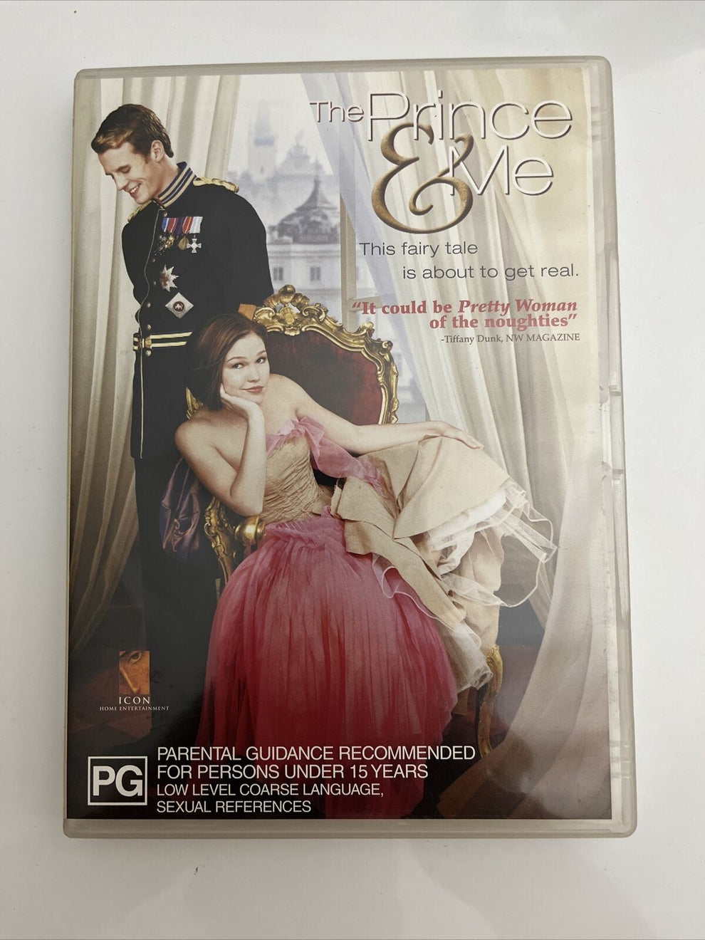 The Prince & Me (DVD, 2004) Julia Stiles, Miranda Richardson Region 4 – Retro Unit