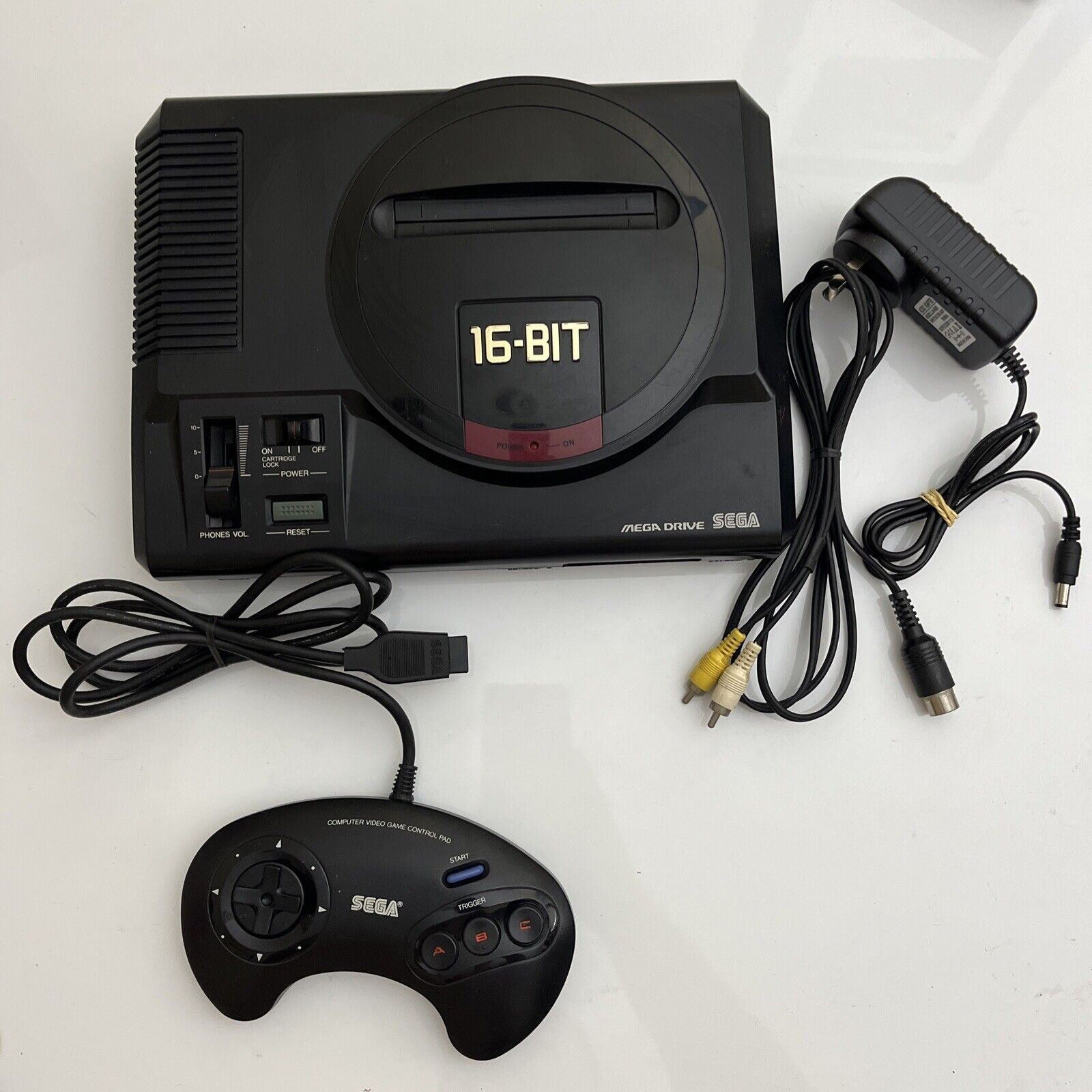 Sega Mega Drive Console NTSC-J Japanese HAA-2510 with Aus Power Supply ...