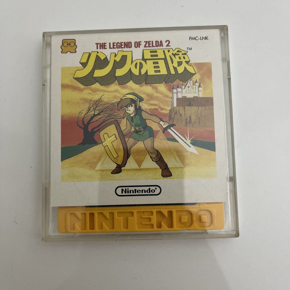 The Legend of Zelda 2 - Nintendo Famicom Disk NES JAPAN 1987 Game with ...
