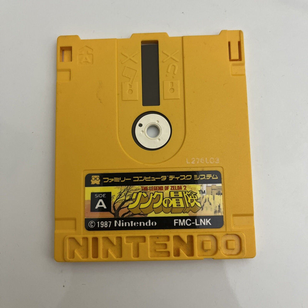 The Legend of Zelda 2 - Nintendo Famicom Disk NES JAPAN 1987 Game with ...