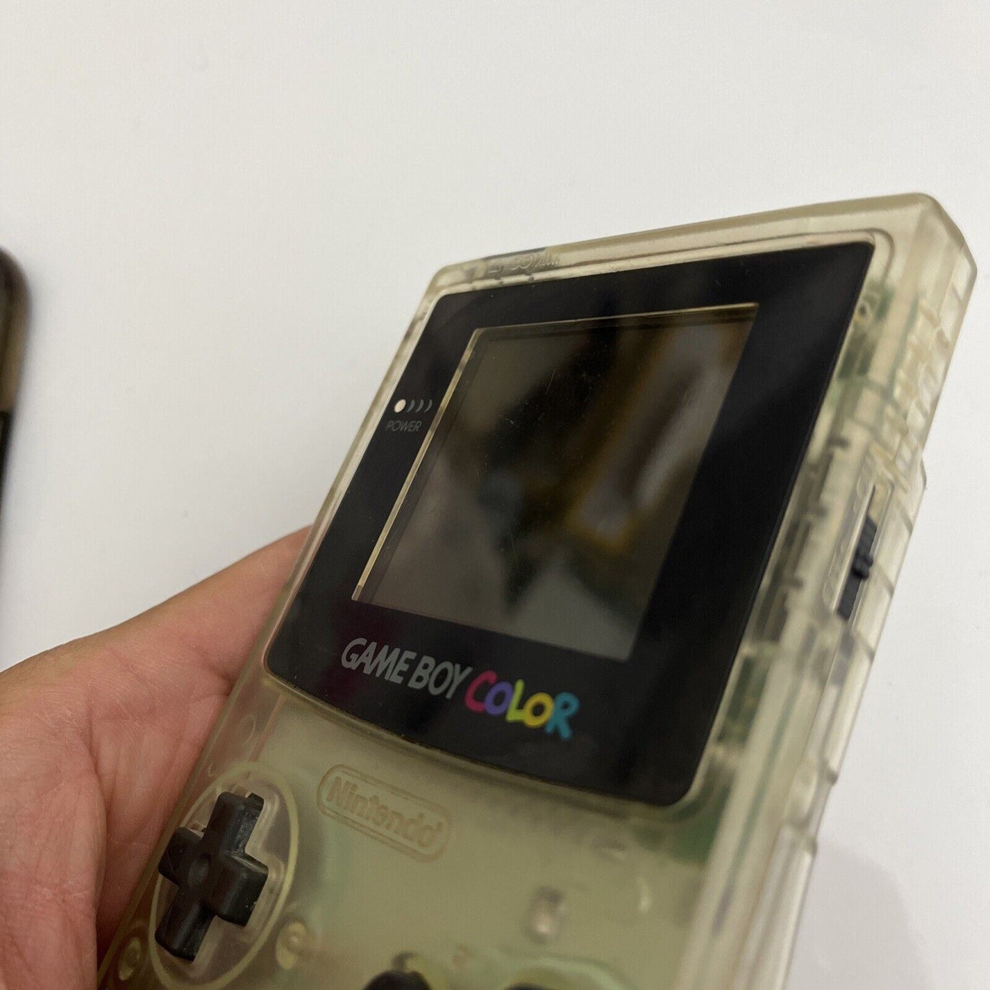 Nintendo Gameboy Color Console Clear Transparent - Made in Japan editi ...