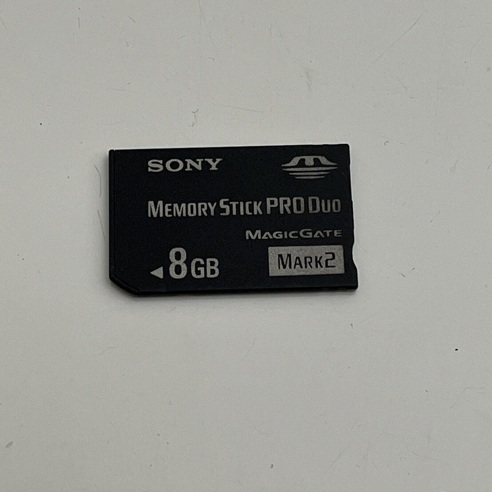 Sony 8GB Memory Stick Pro Duo Mark 2 for Sony PSP and Sony Cybershot C ...