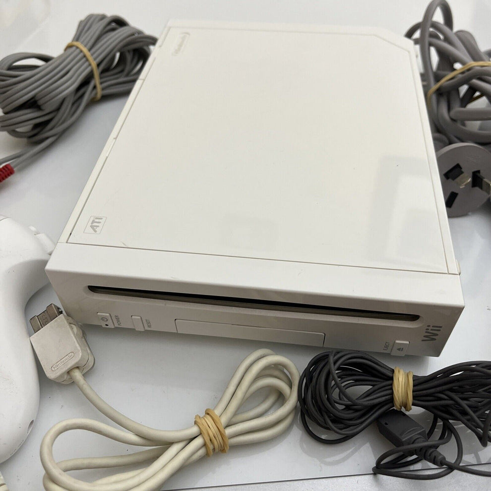 Nintendo Wii Console Bundle JAPANESE Complete with Australian Power Su ...