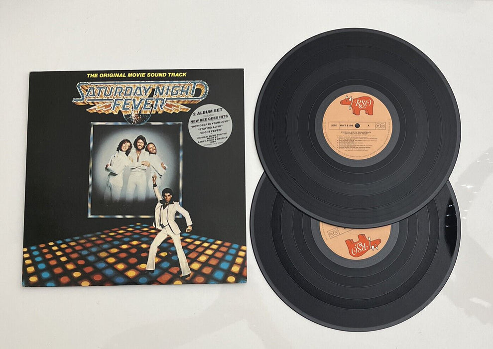 Saturday Night Fever Original Movie SoundTrack 2x LP 1977 Vinyl Record – Retro Unit
