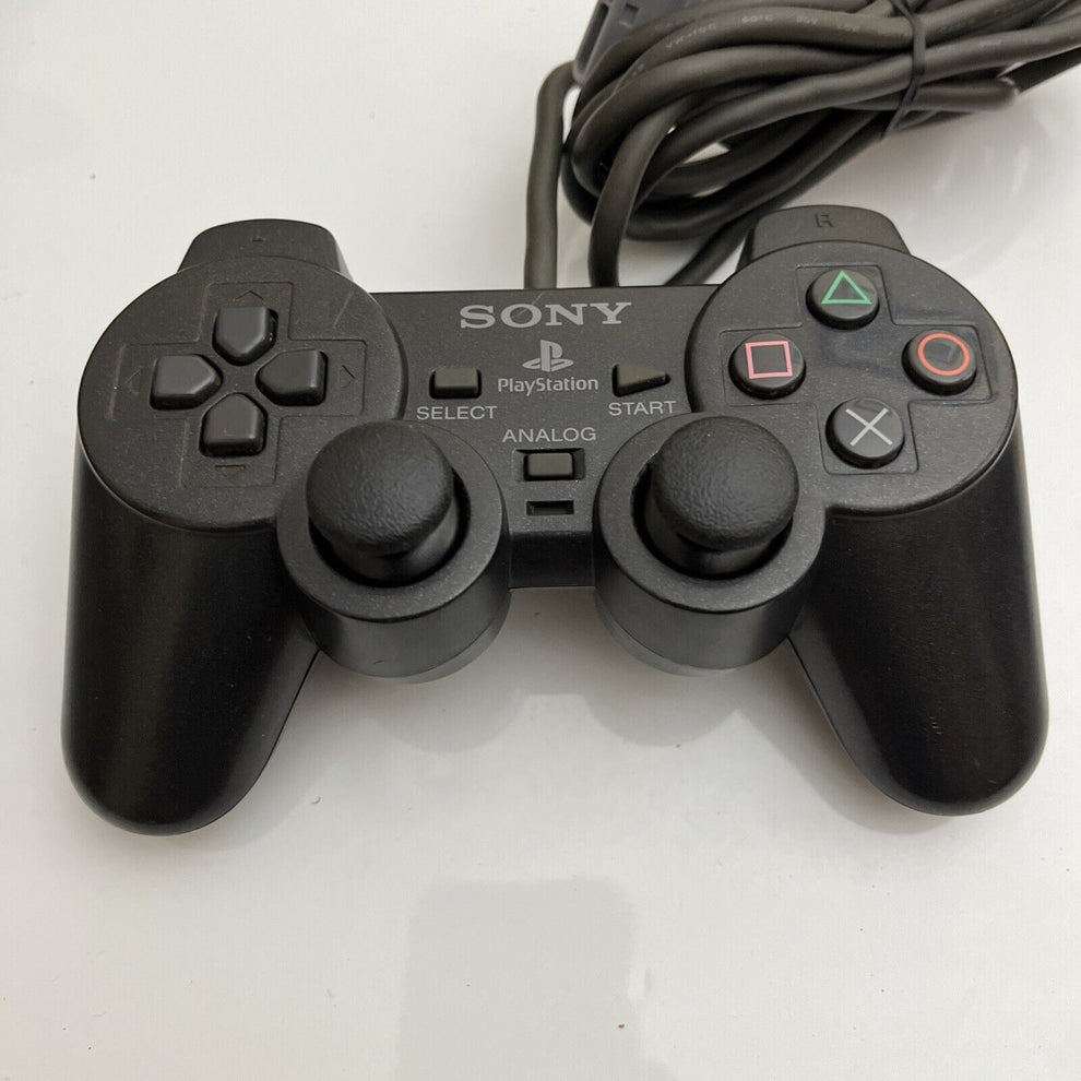 Genuine Sony Playstation 2 PS2 Controller Gun Metal -18% Heavier than ...