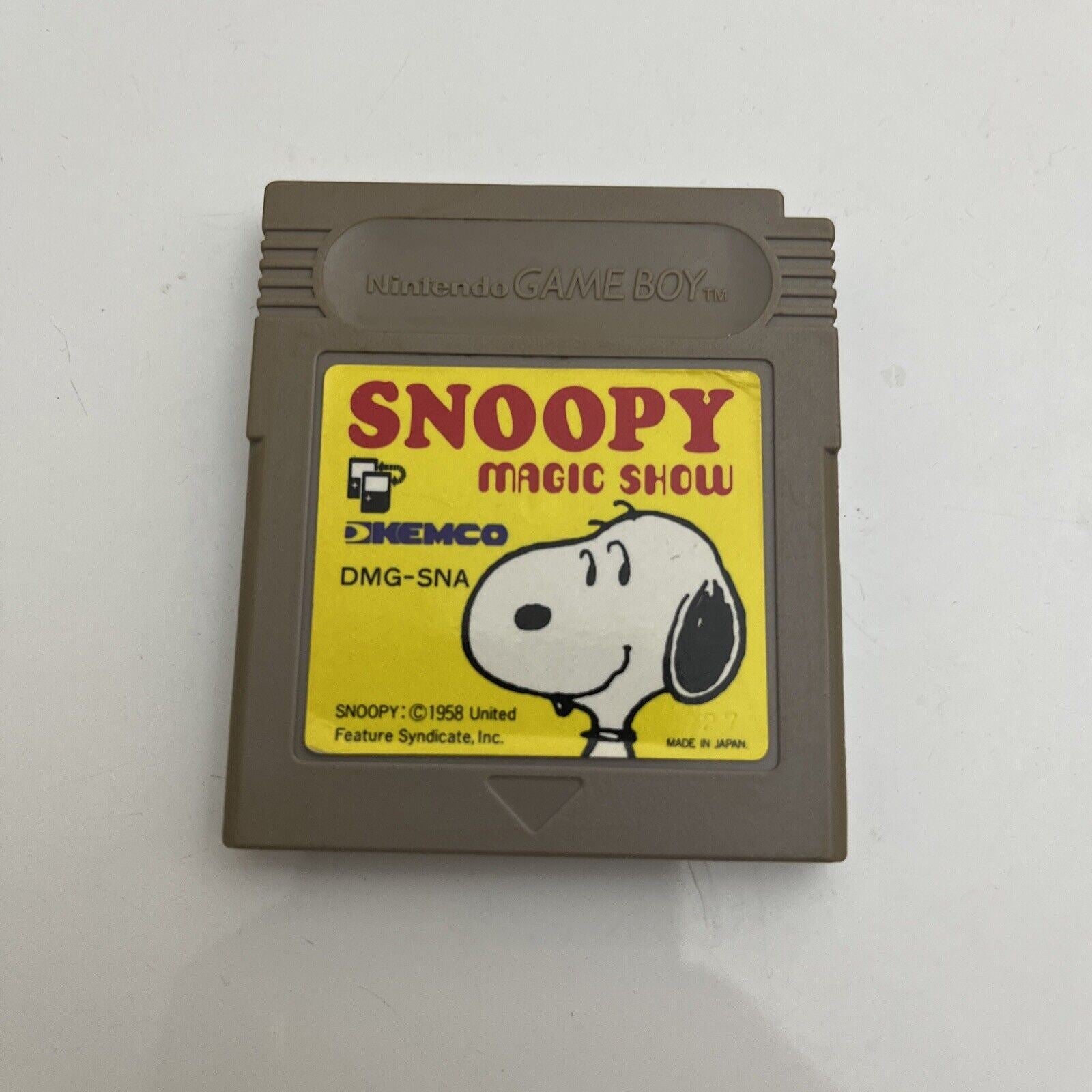 Snoopy Magic Show - Nintendo GameBoy GB JAPAN Game – Retro Unit
