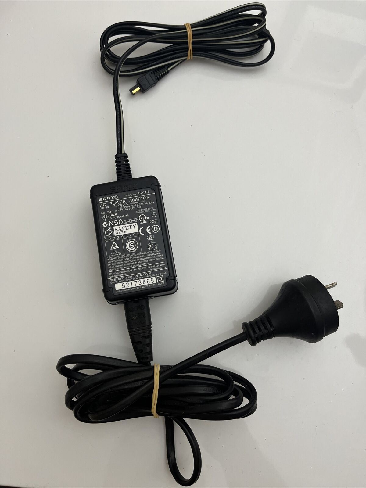 Genuine Sony AC Power Adaptor Charger AC-LS5 for Sony Camera Camcorder ...