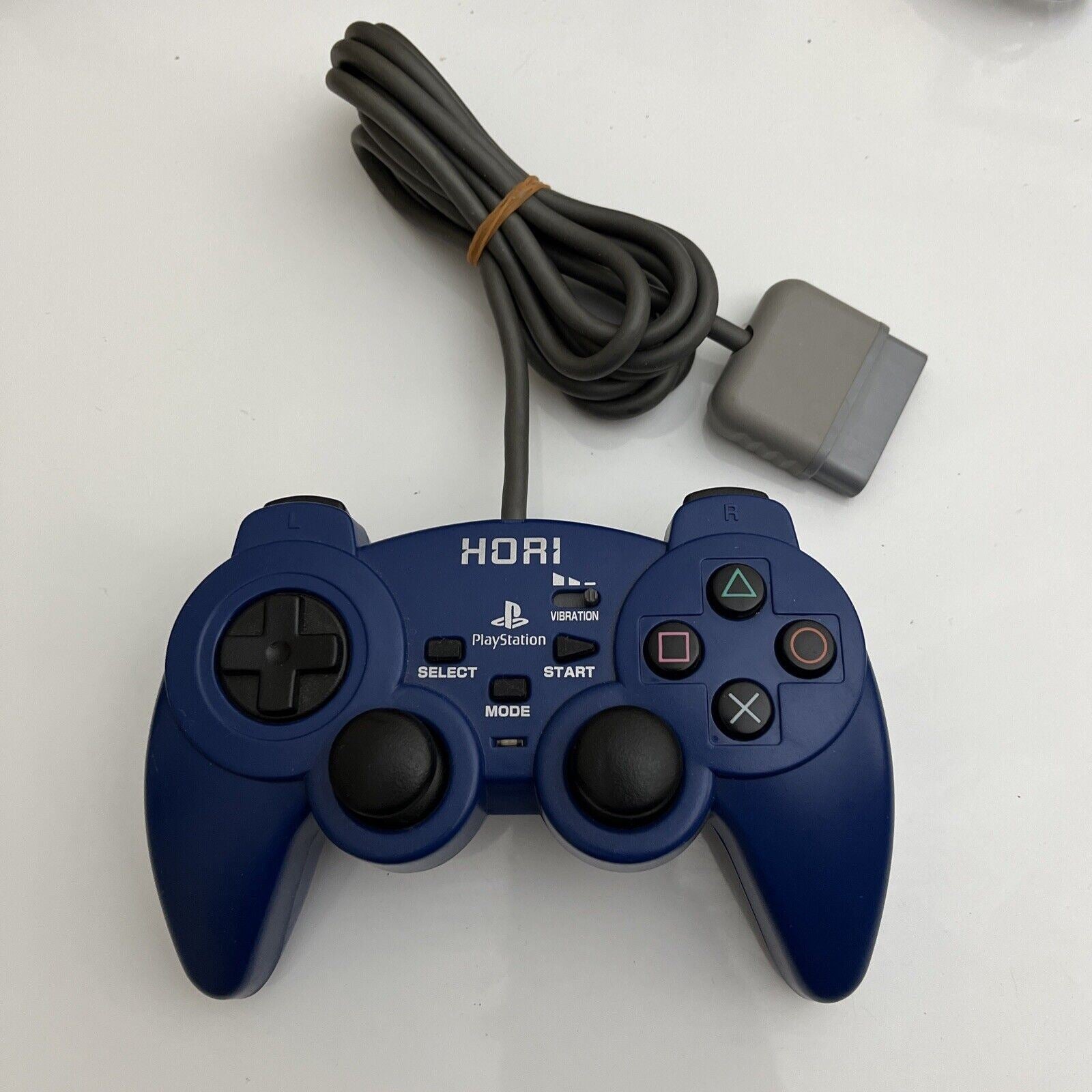 Hori Sony PlayStation PS2 PS1 Analog Sindou Pad Controller Blue – Retro ...