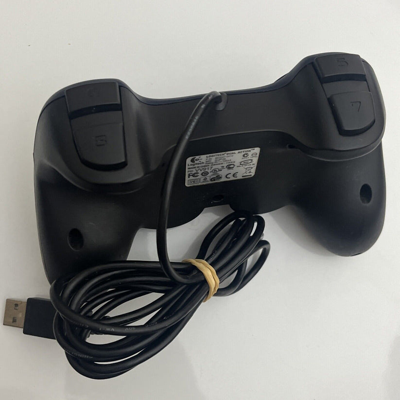 Logitech Dual Action Gamepad Controller USB PC Windows Programmable Bu ...