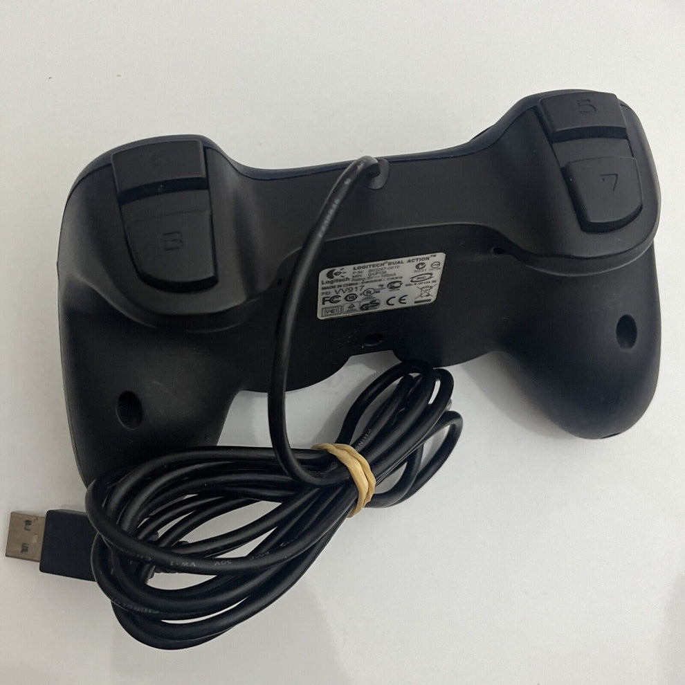 Logitech Dual Action Gamepad Controller USB PC Windows Programmable Bu ...